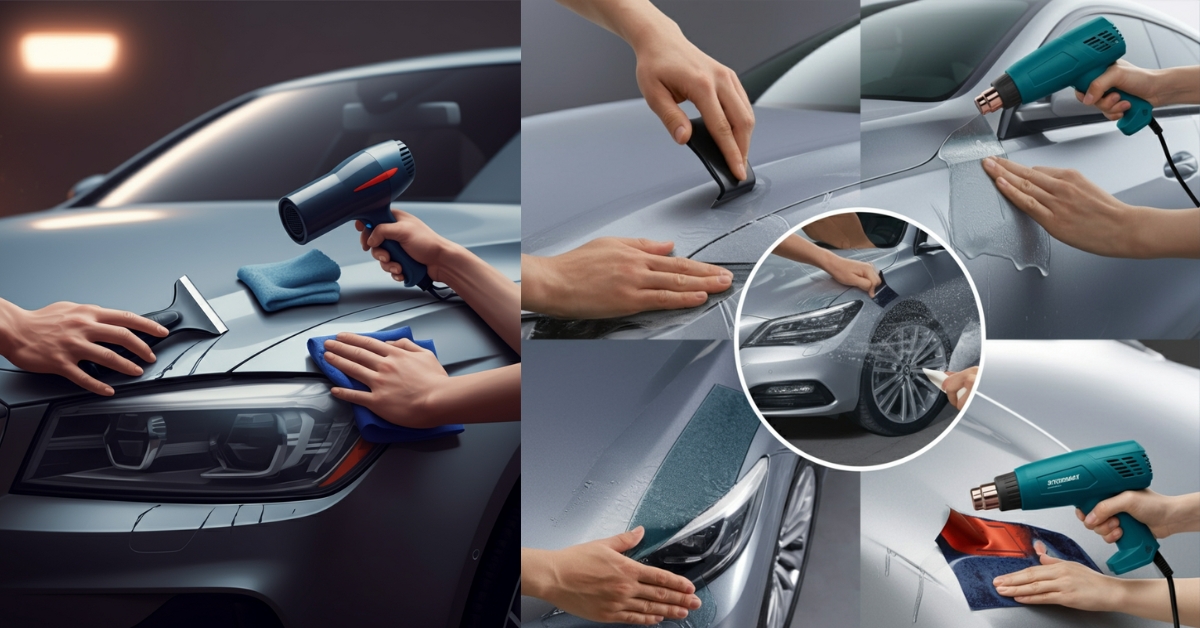 How to Remove Car Stickers Without Damaging Paint | Complete Guide