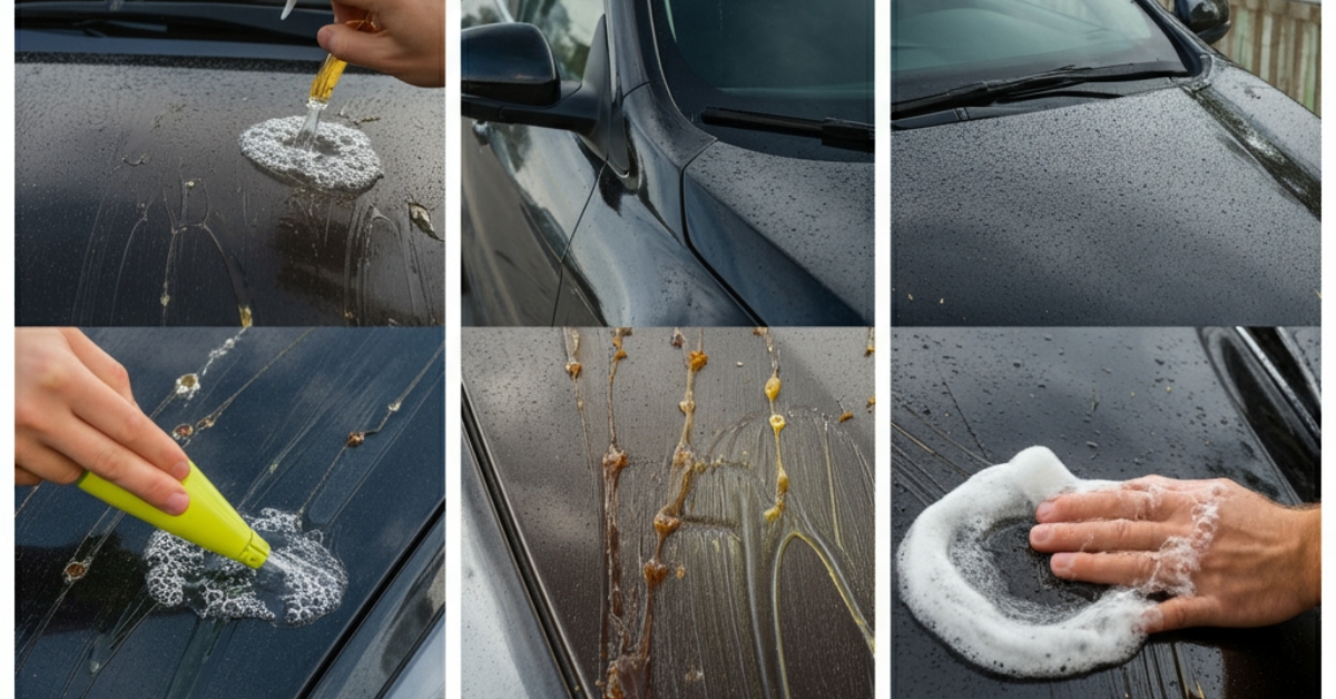 How To Get Sap Off Car